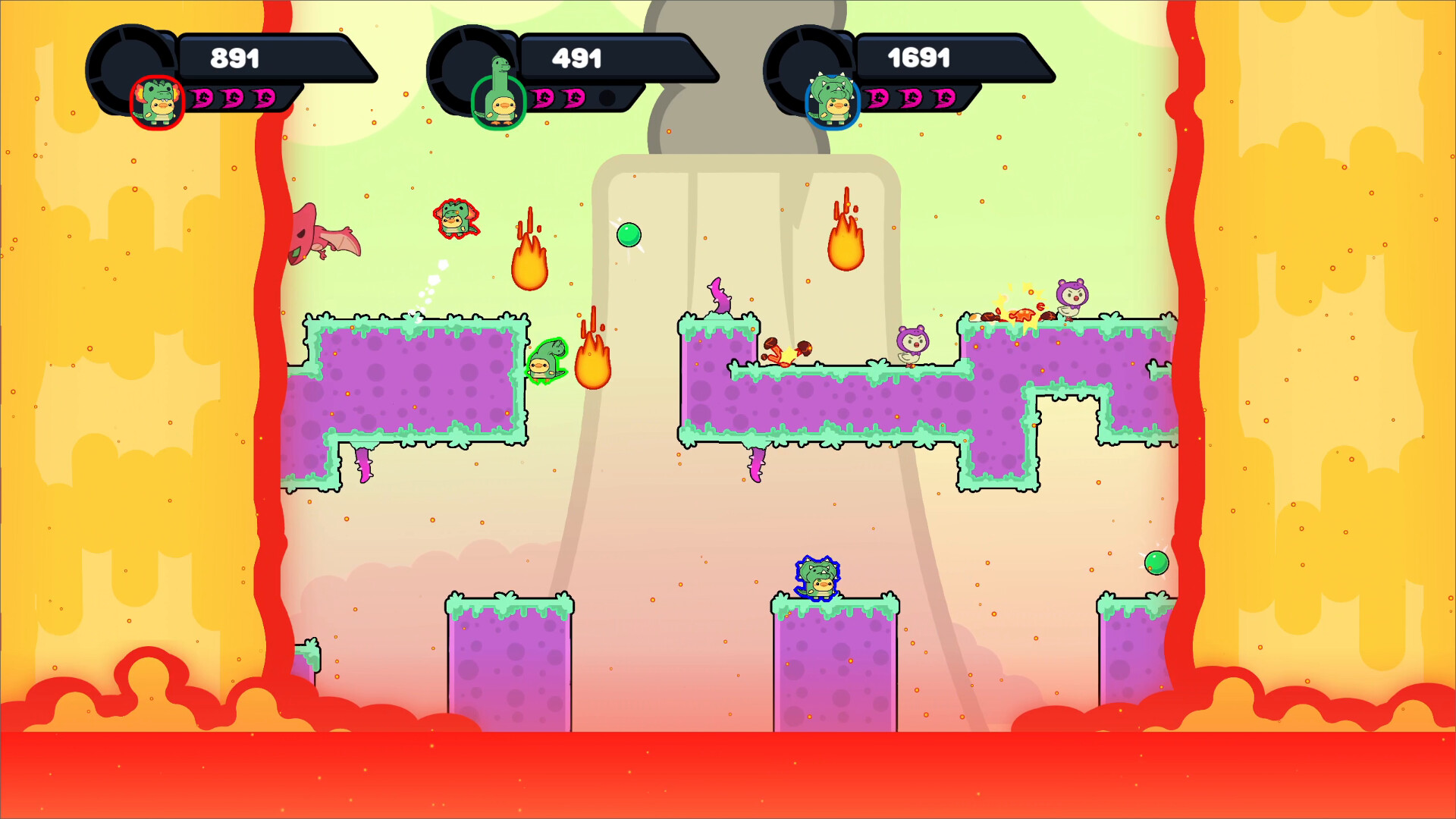 Dino-Ducks Dash // Dashes Onto Steam Today!